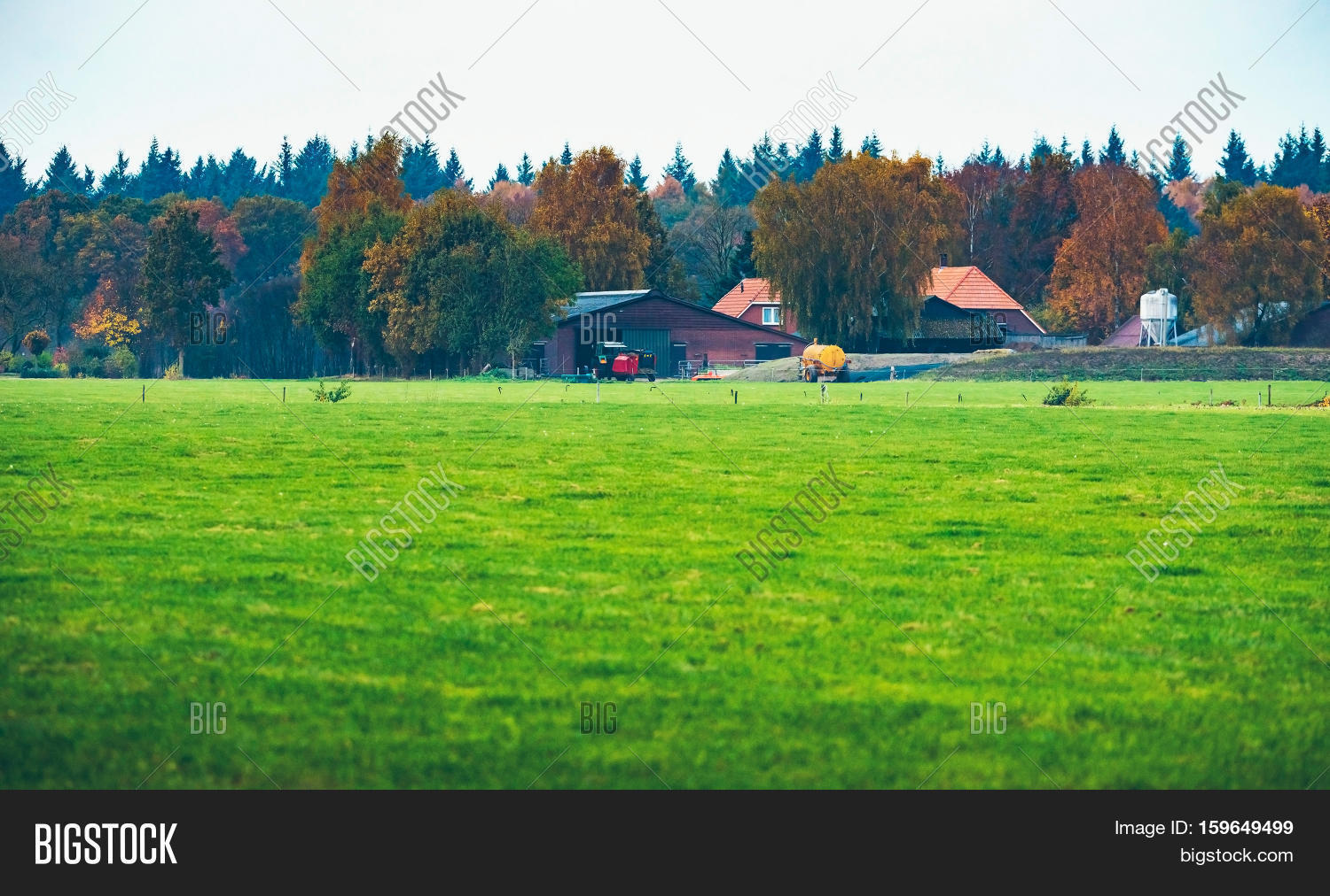 Dutch Farm Field Front Image & Photo (Free Trial) | Bigstock