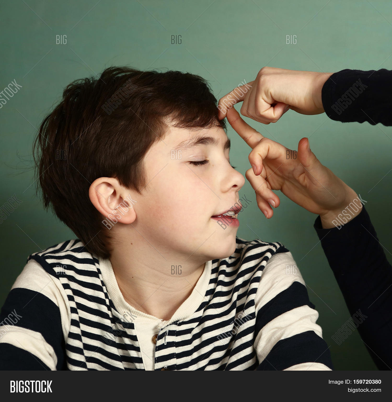 Boy Got Fillip Flick Image & Photo (Free Trial) | Bigstock