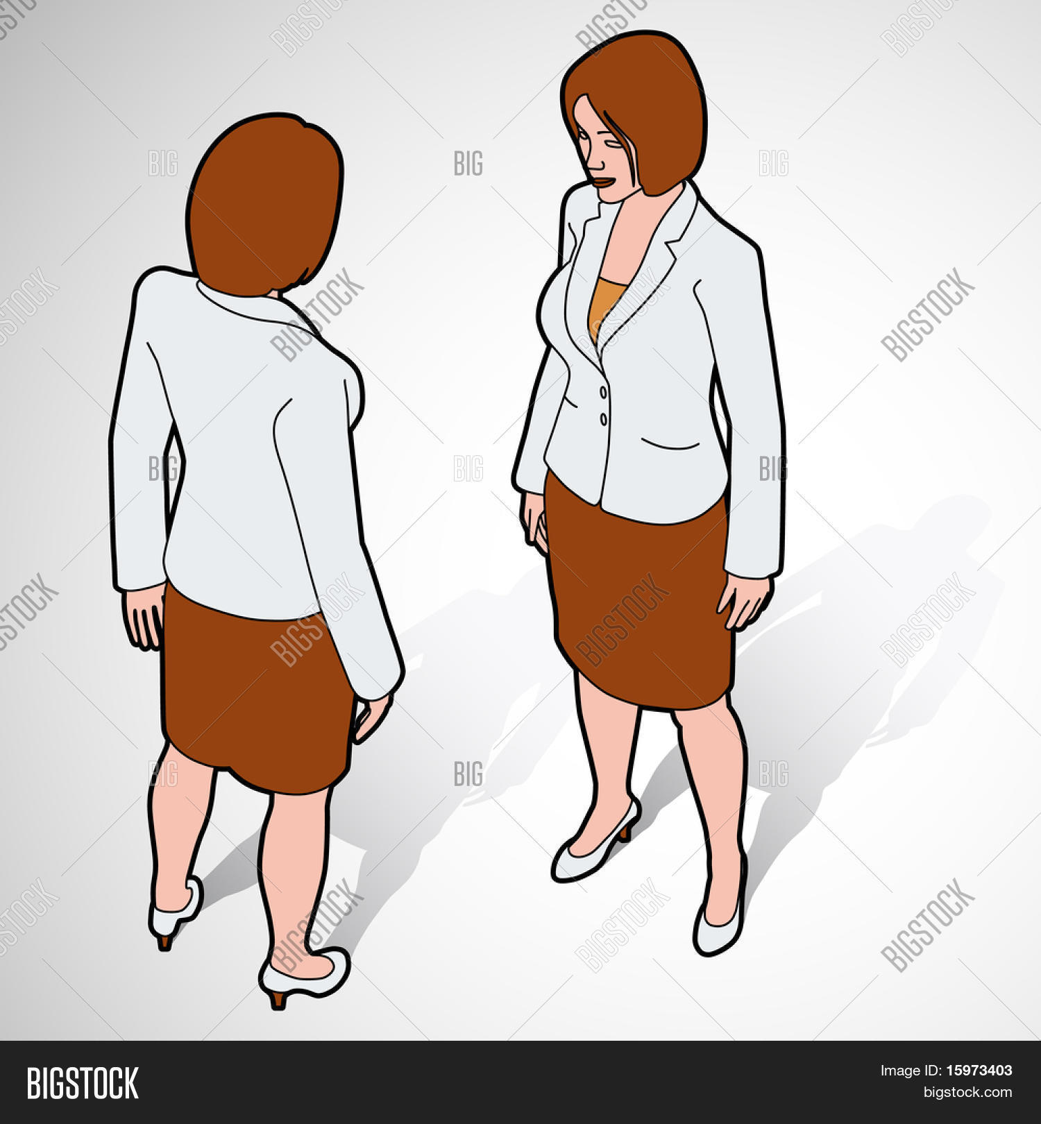 Isometric Business Vector & Photo (Free Trial) | Bigstock