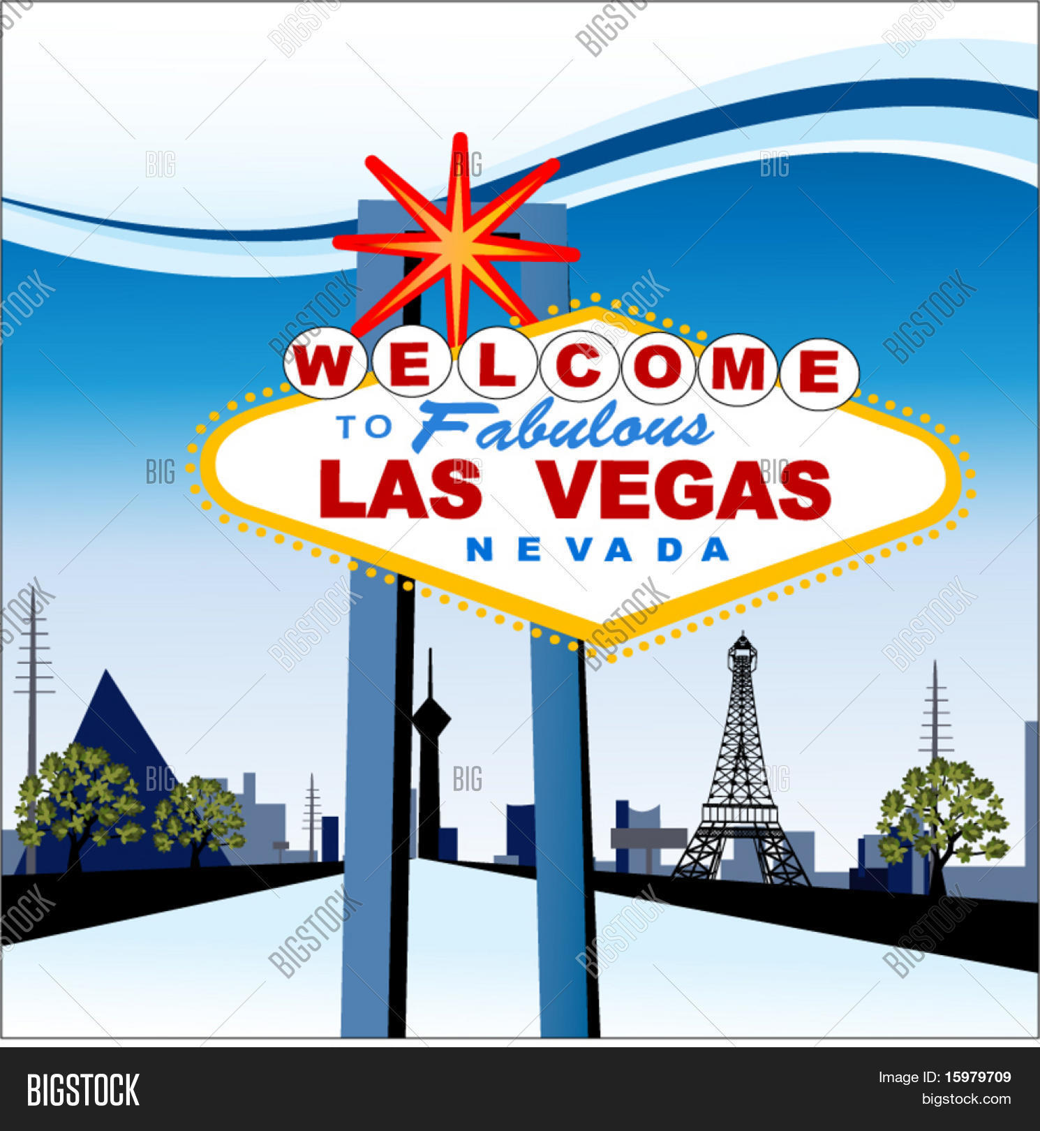 Iconic Las Vegas Sign Vector & Photo (Free Trial) | Bigstock