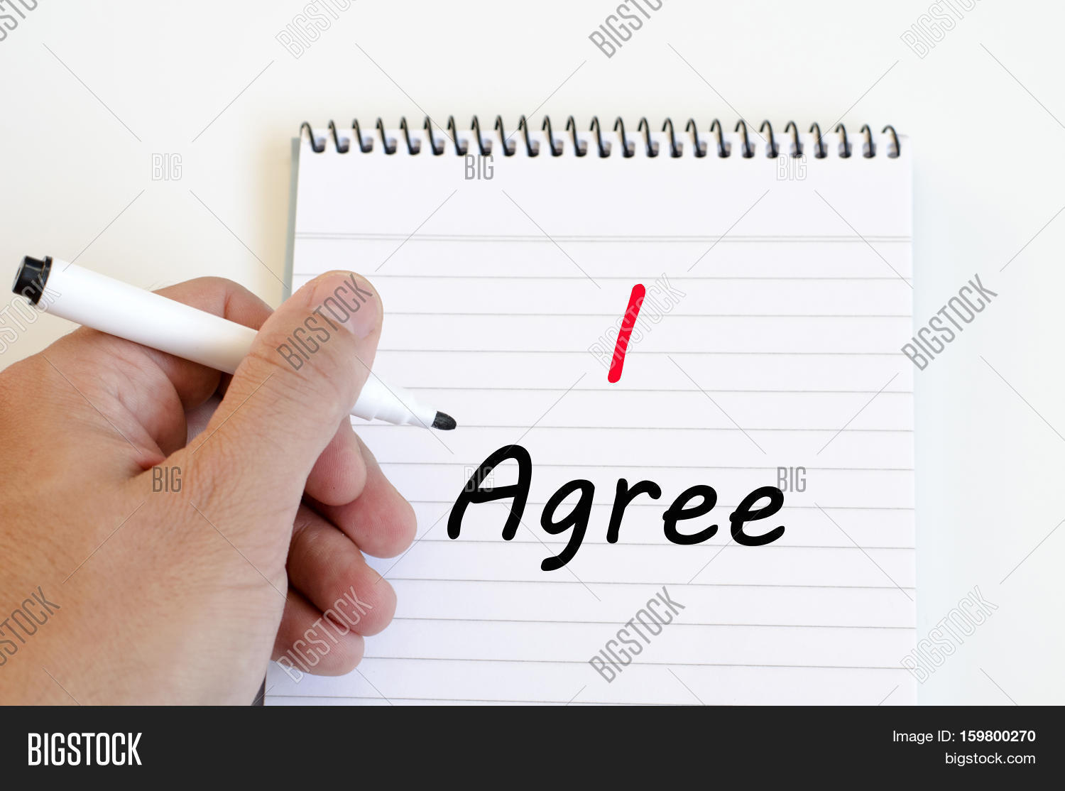 Agree Text Concept Image & Photo (Free Trial) | Bigstock