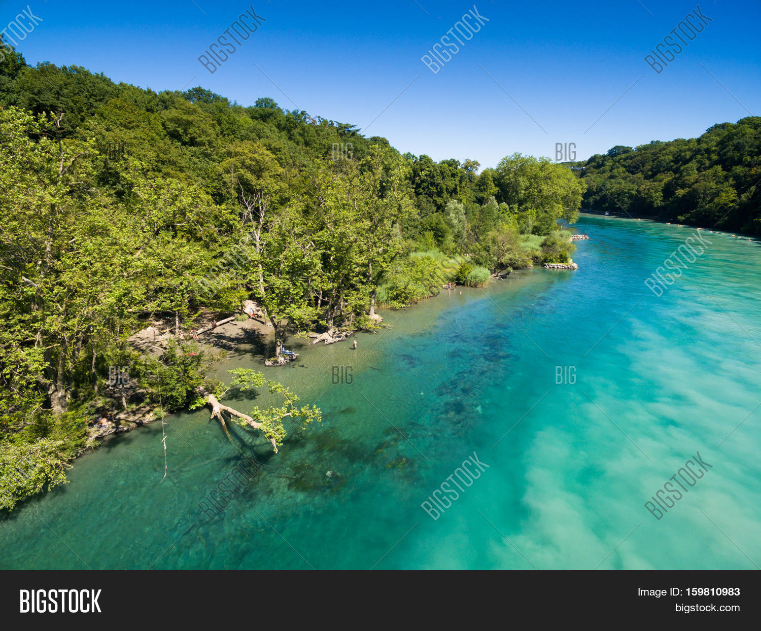 Aerial View Arve Rhone Image & Photo (Free Trial) | Bigstock