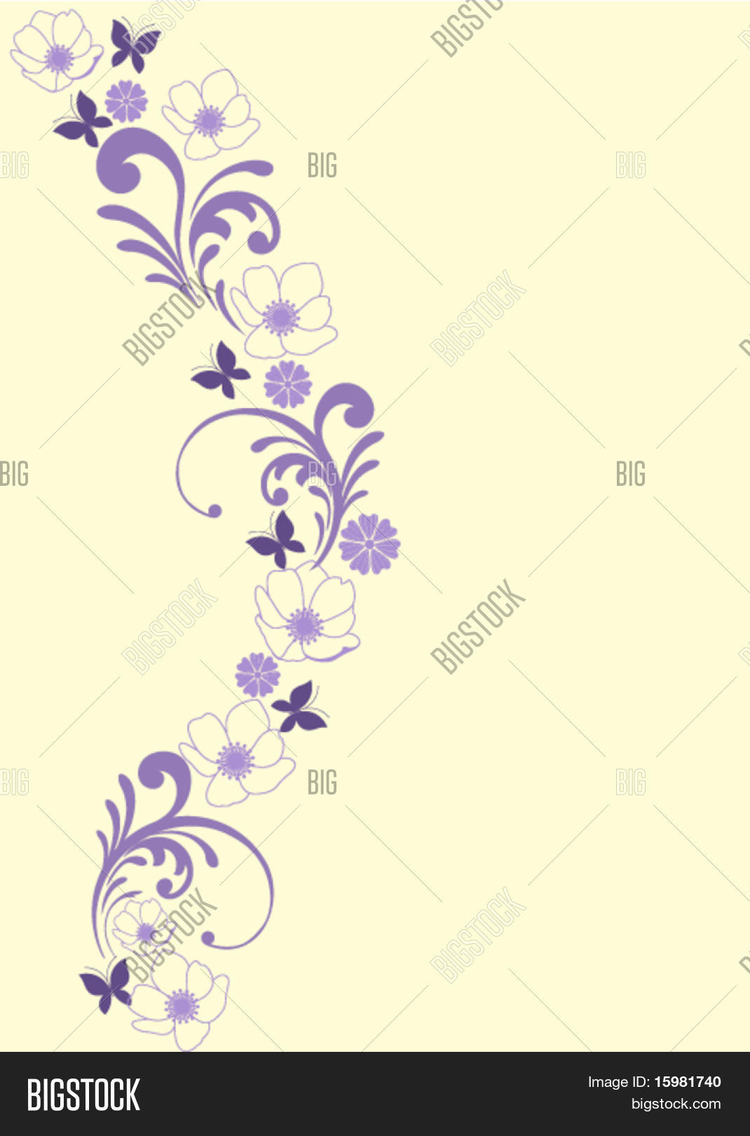 Filigree Flowers Vector & Photo (Free Trial) | Bigstock