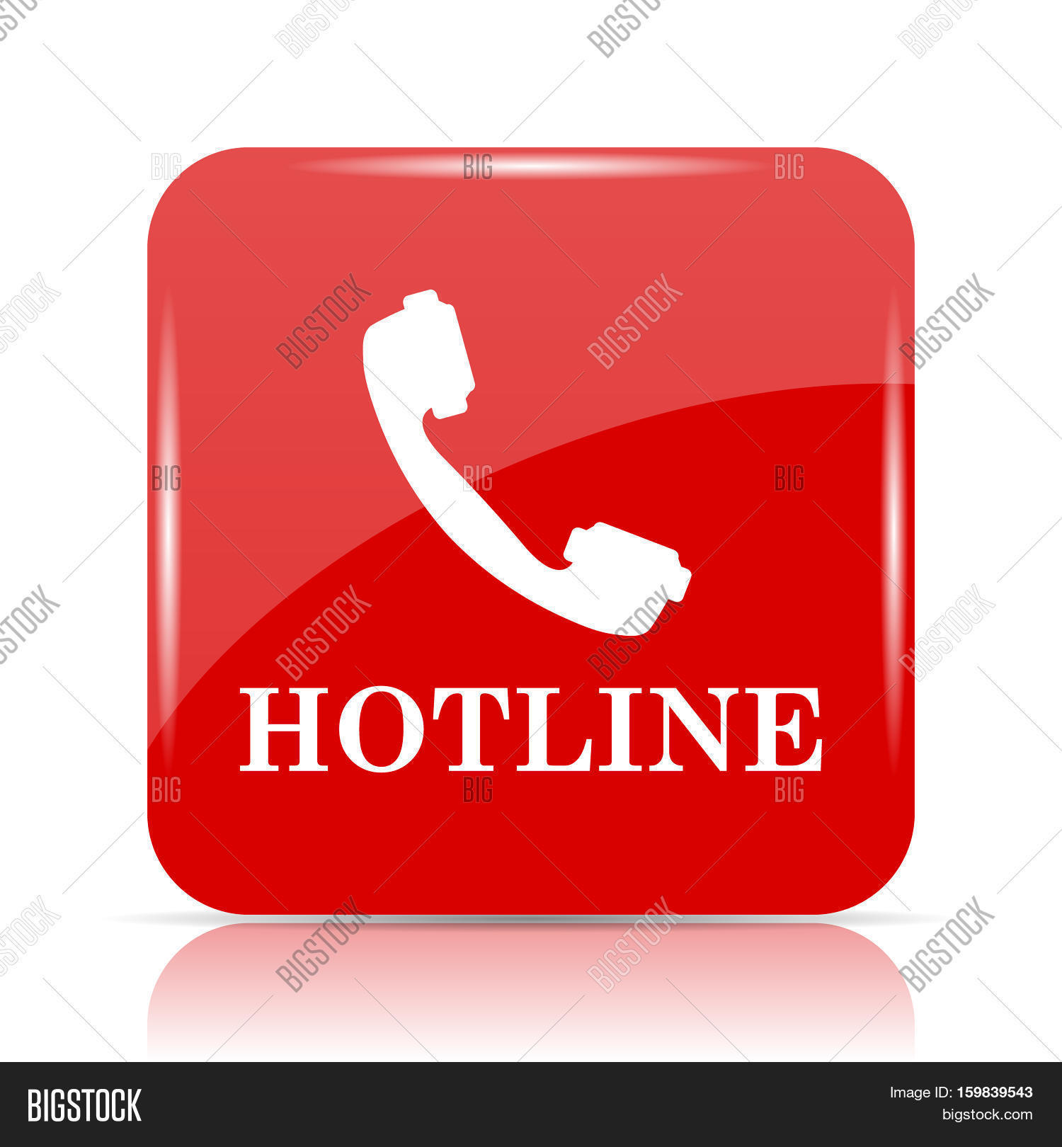 Hotline Icon Image & Photo (Free Trial) | Bigstock