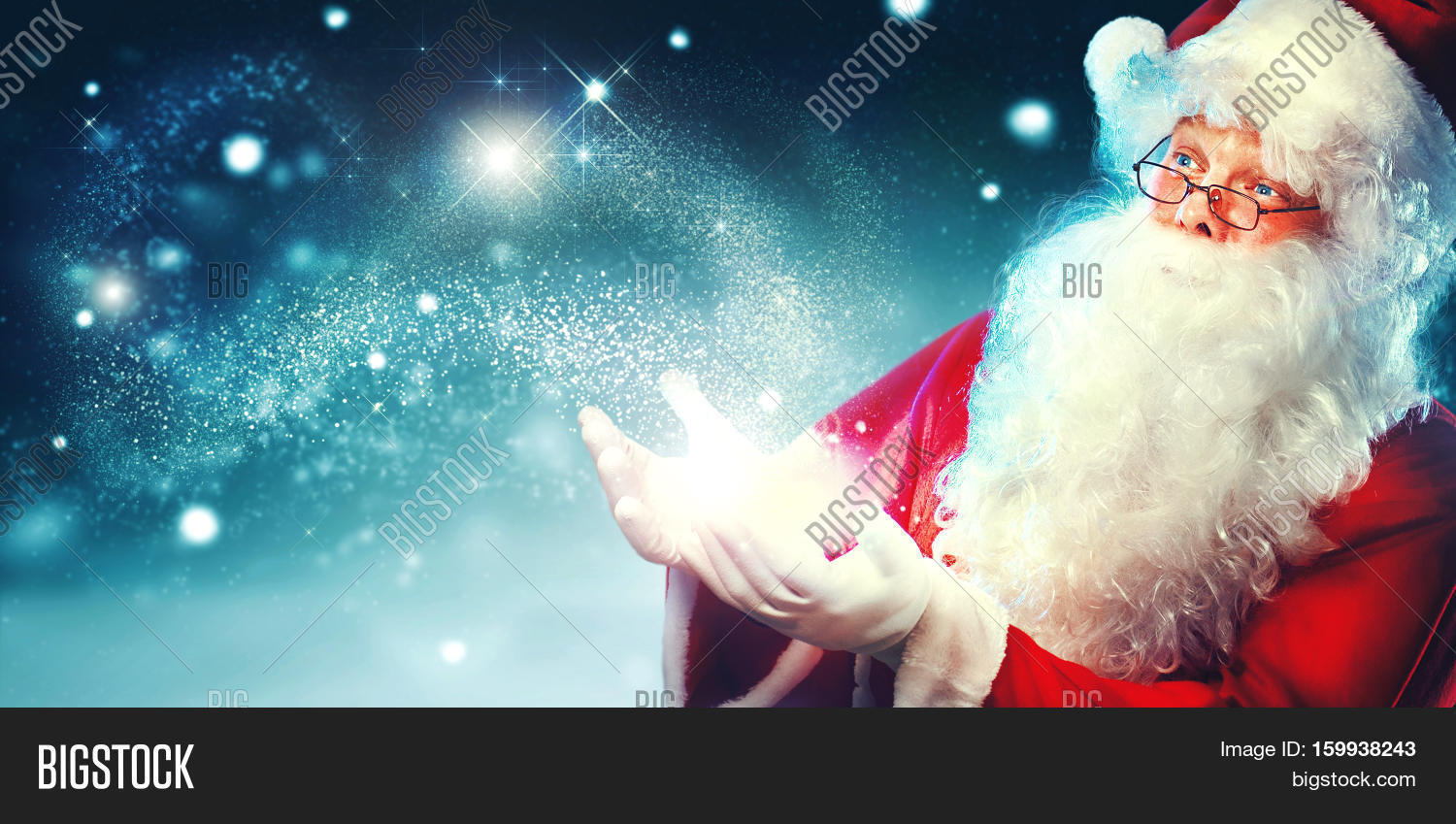 Santa Claus Magic Gift Image & Photo (Free Trial) | Bigstock