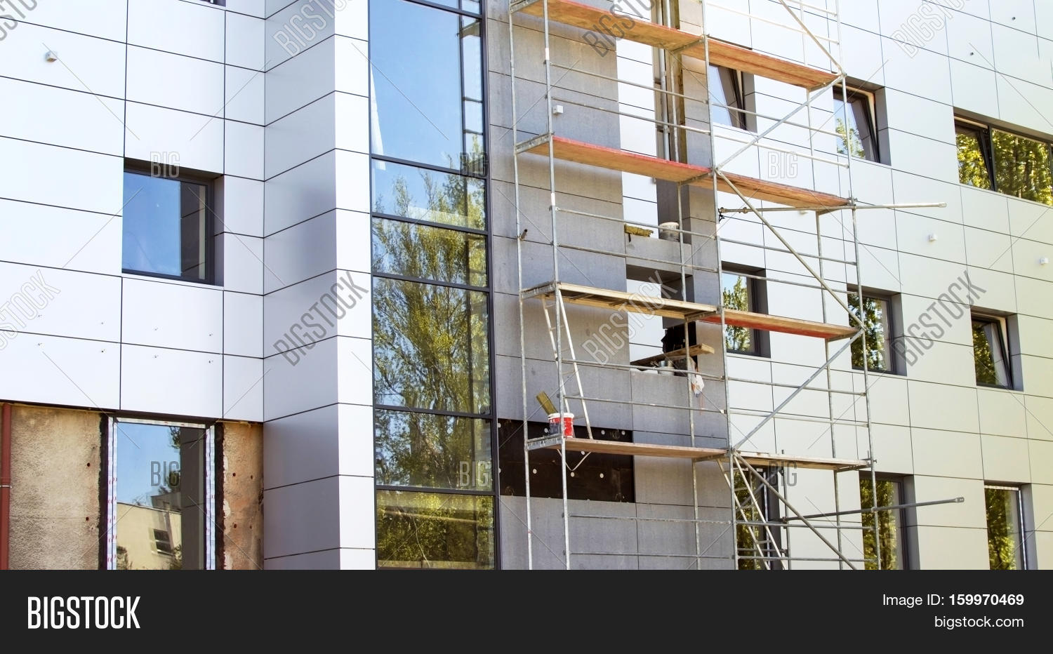 Metal Scaffolding On Image & Photo (Free Trial) | Bigstock