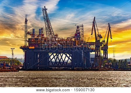 Oil Rig Under Image & Photo (Free Trial) | Bigstock