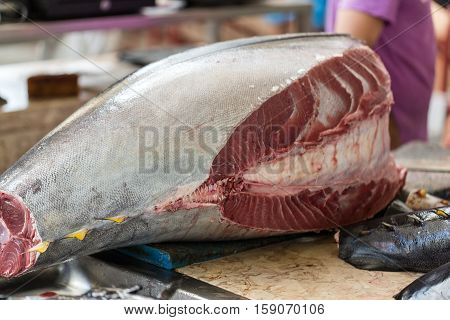 Fresh Tuna Fish Market Image & Photo (Free Trial) | Bigstock