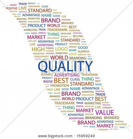 QUALITY. Word Collage Vector & Photo (Free Trial) | Bigstock