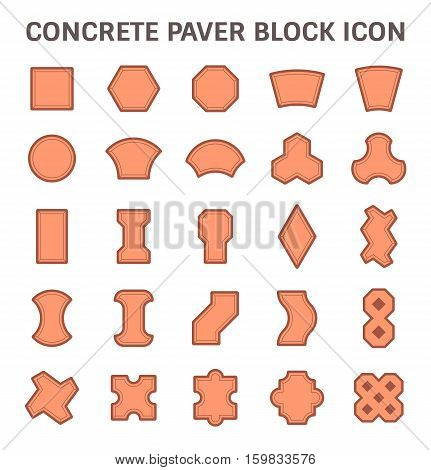 Concrete Paver Block Vector & Photo (Free Trial) | Bigstock