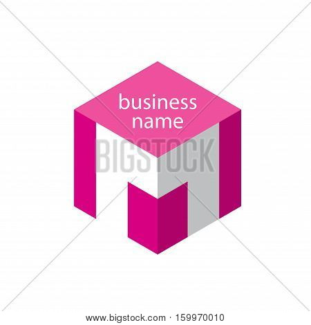 Letter M Cube Logo Vector & Photo (Free Trial) | Bigstock