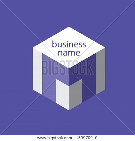 Letter M Cube Logo Vector & Photo (Free Trial) | Bigstock