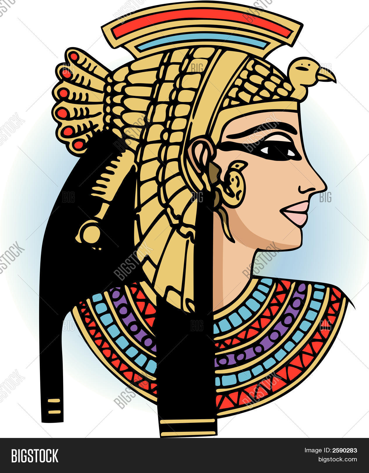 Egyptian Queen Vector & Photo (Free Trial) | Bigstock