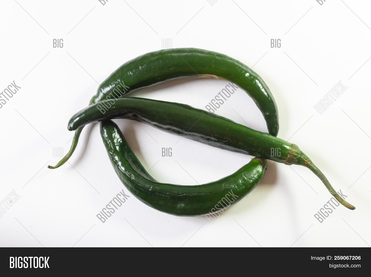 Three Chilaca Peppers Image & Photo (Free Trial) | Bigstock