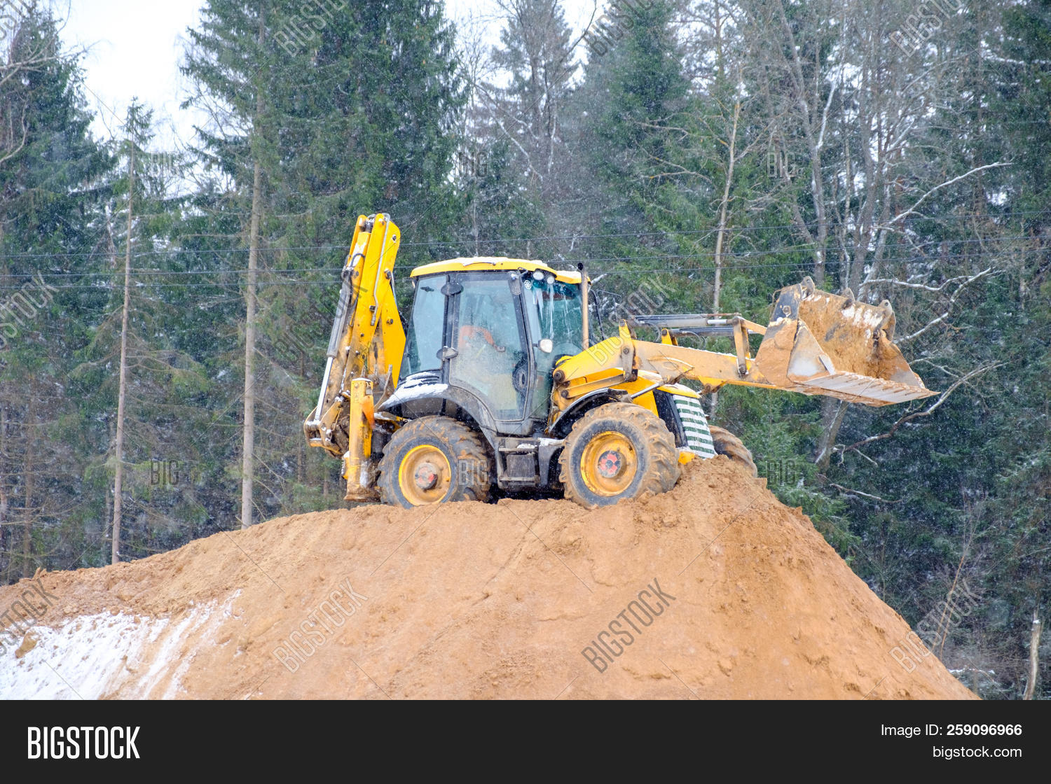 Wheel Loader Excavator Image & Photo (Free Trial) | Bigstock