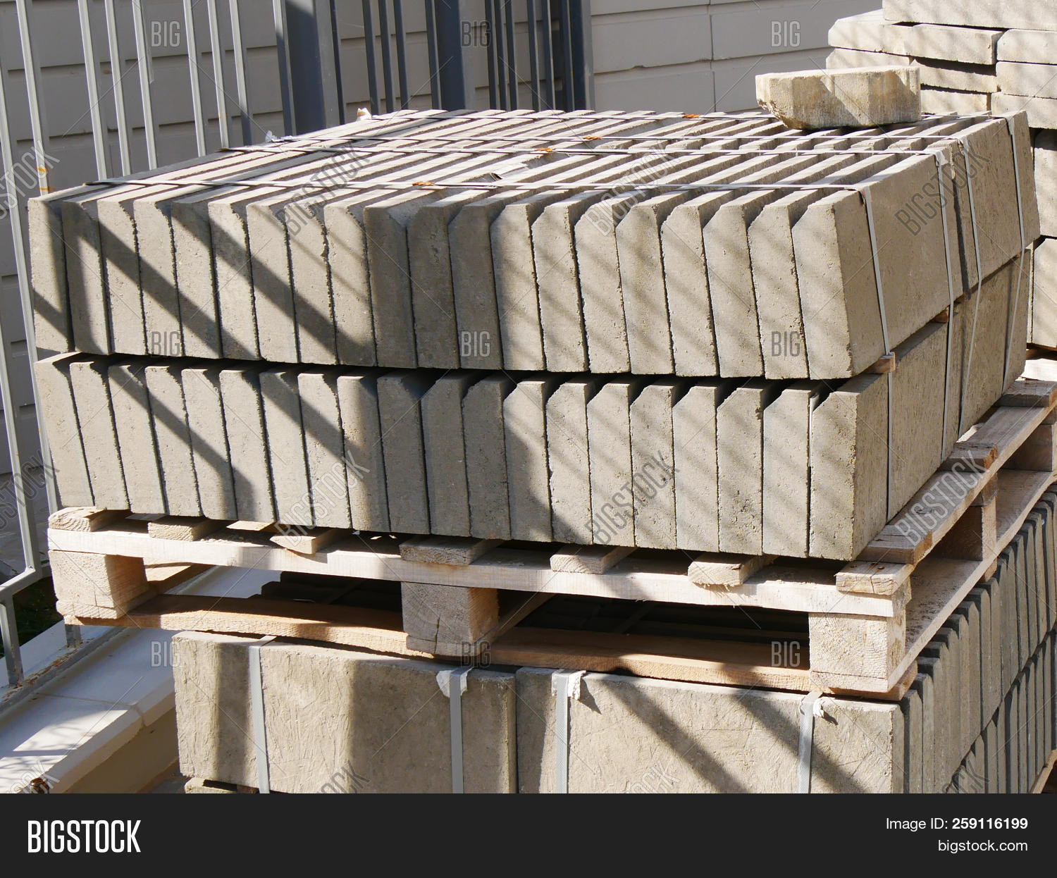 Clay Tiles Stacked On Image & Photo (Free Trial) | Bigstock