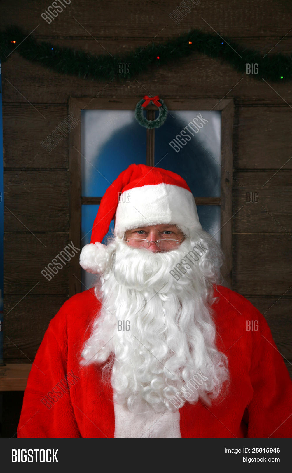 Classic Portrait Santa Image & Photo (Free Trial) | Bigstock