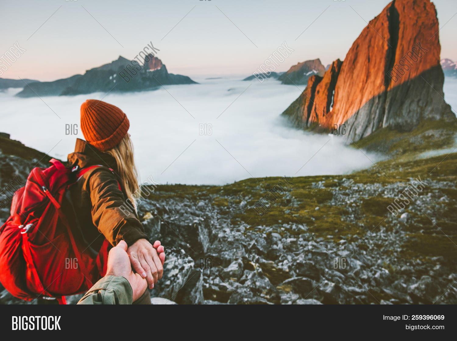 Couple Romantic Follow Image & Photo (Free Trial) | Bigstock