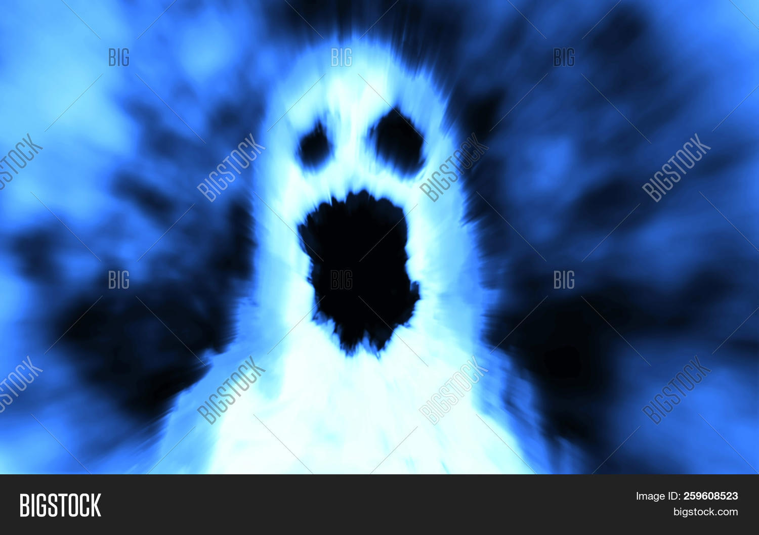 Scary Ghost Character Image & Photo (Free Trial) | Bigstock
