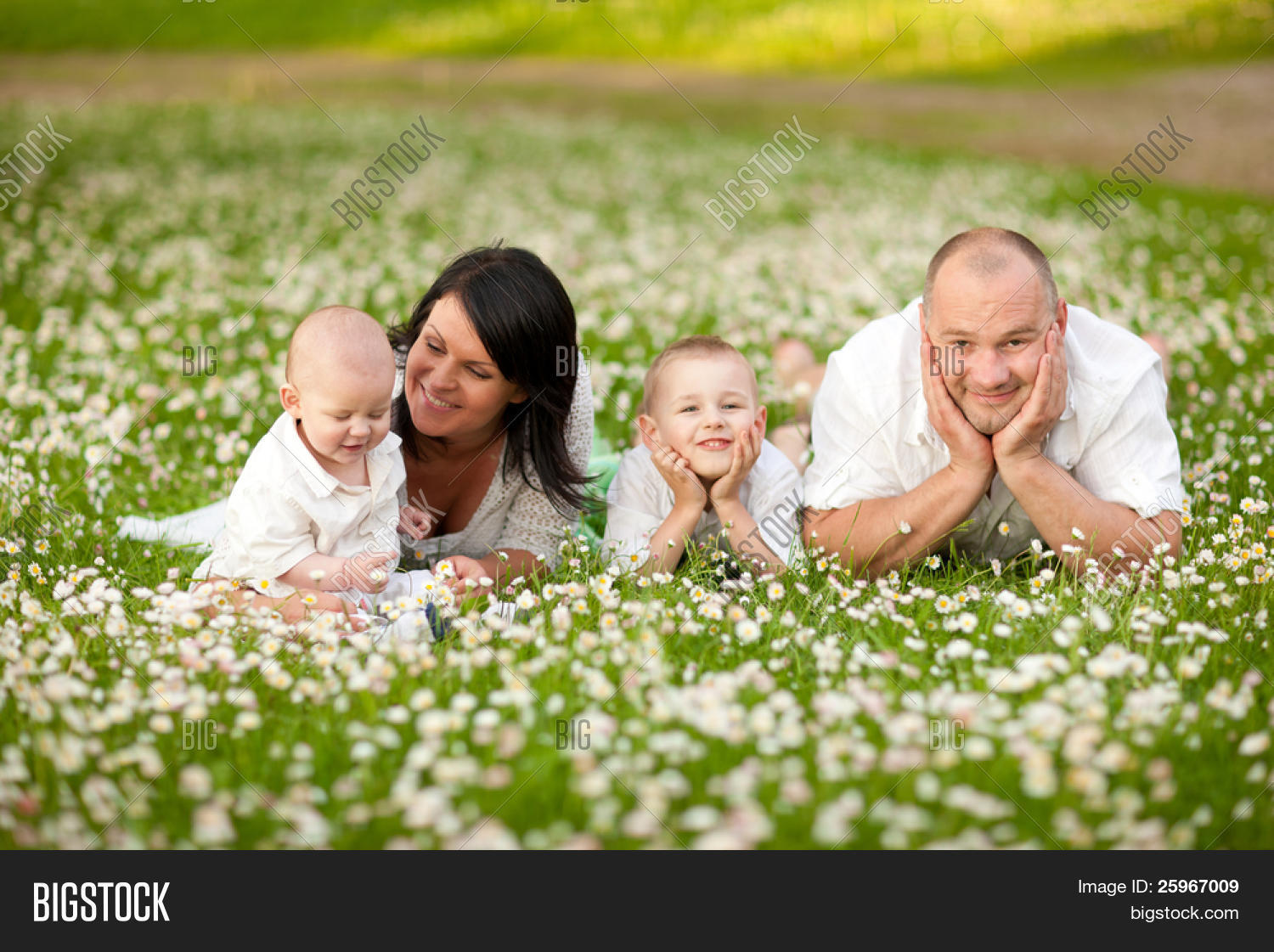 Very Cute Family Image & Photo (Free Trial) | Bigstock