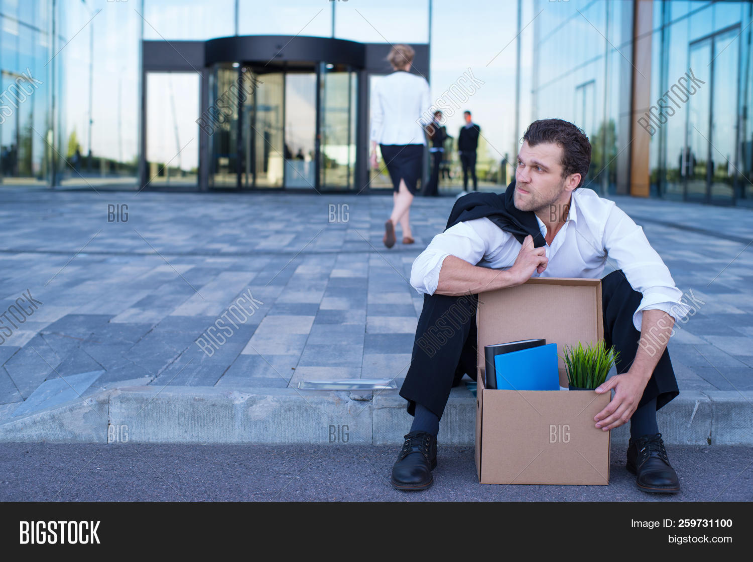 Fired Business Man Image & Photo (Free Trial) | Bigstock