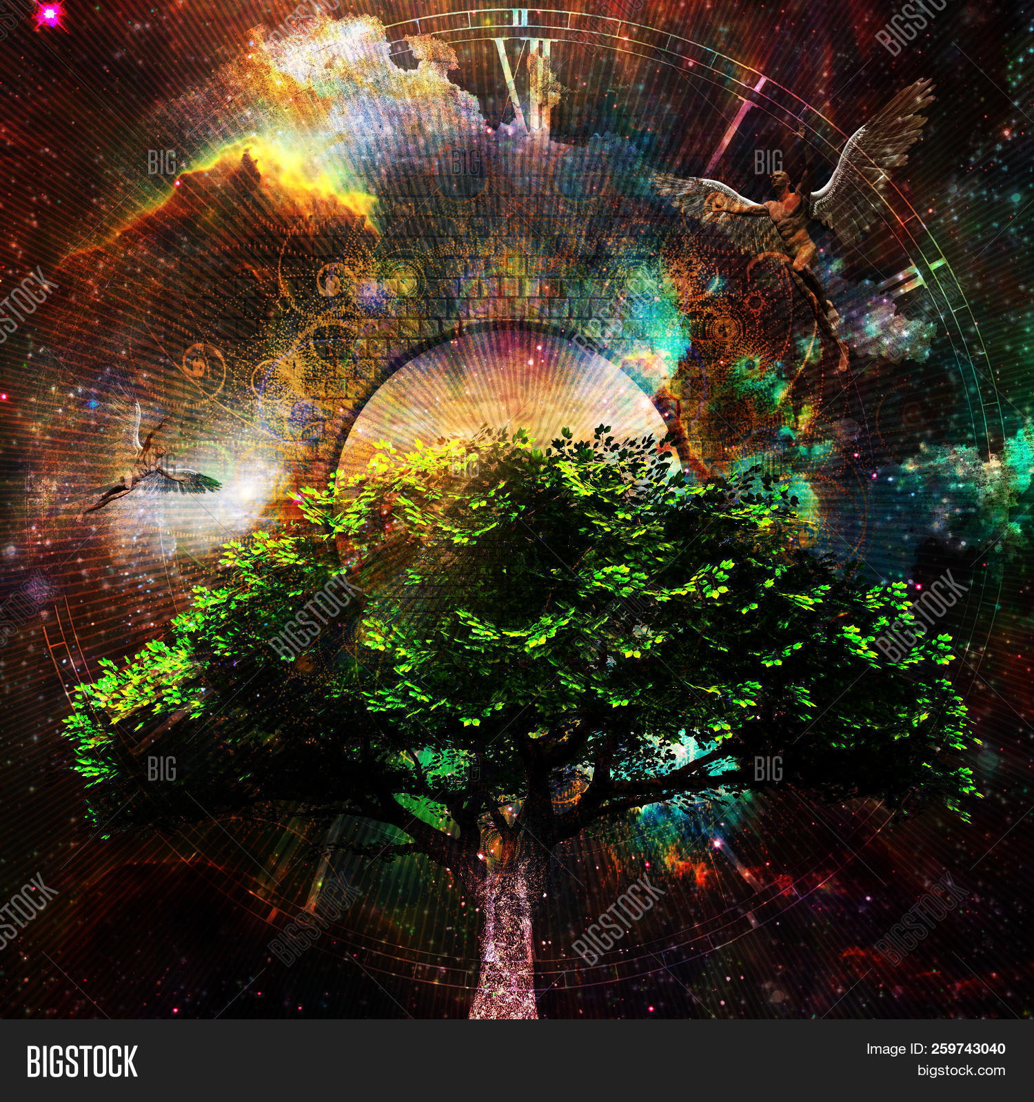 Spiritual Composition Image & Photo (Free Trial) | Bigstock