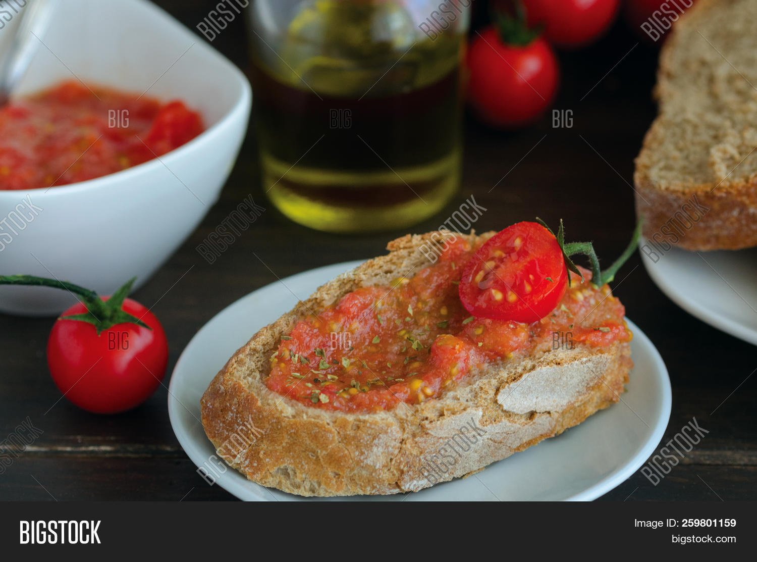 Pa Amb Tomaquet Tomaca Image & Photo (Free Trial) | Bigstock