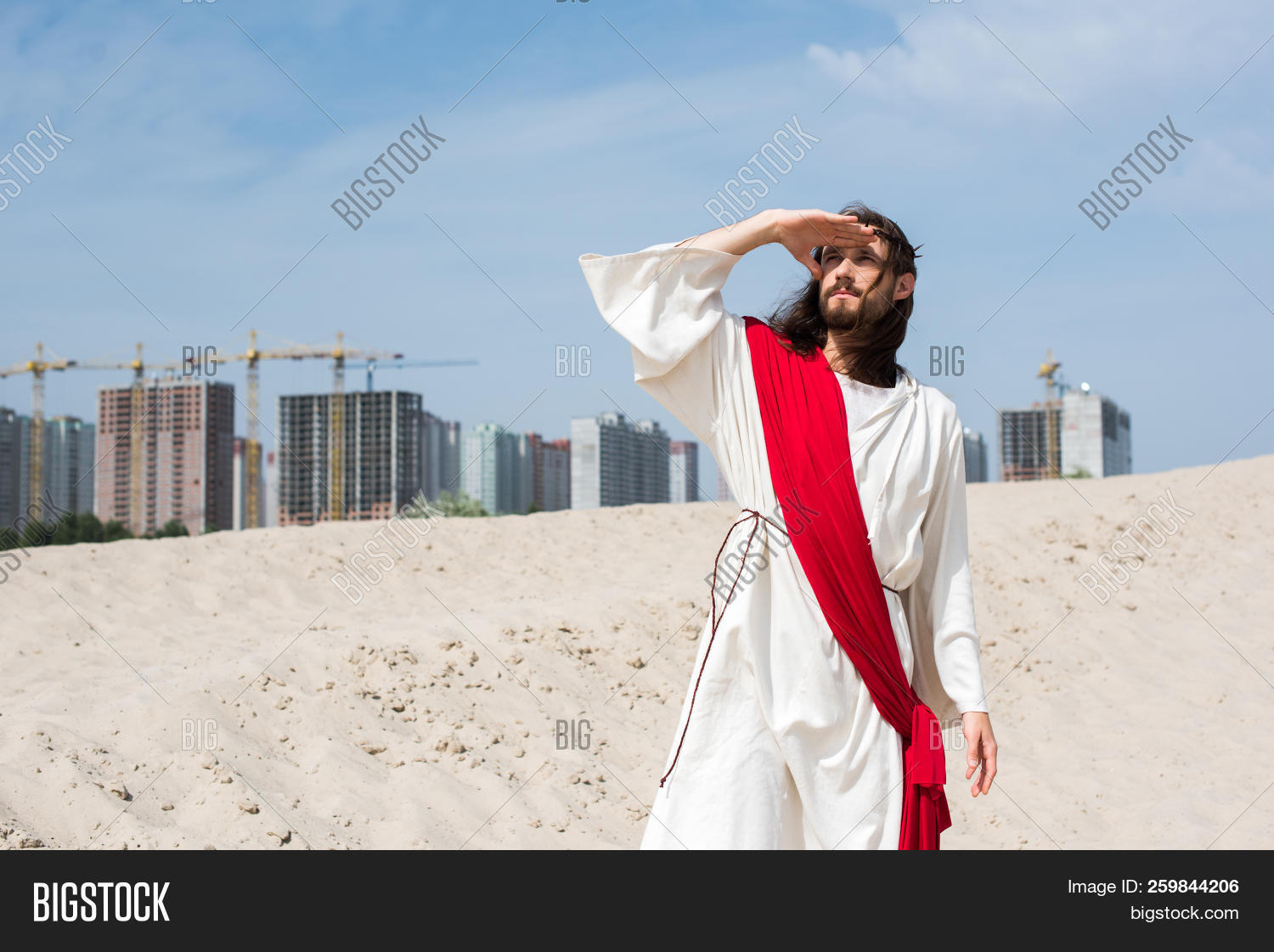 Jesus Robe, Red Sash Image & Photo (Free Trial) | Bigstock