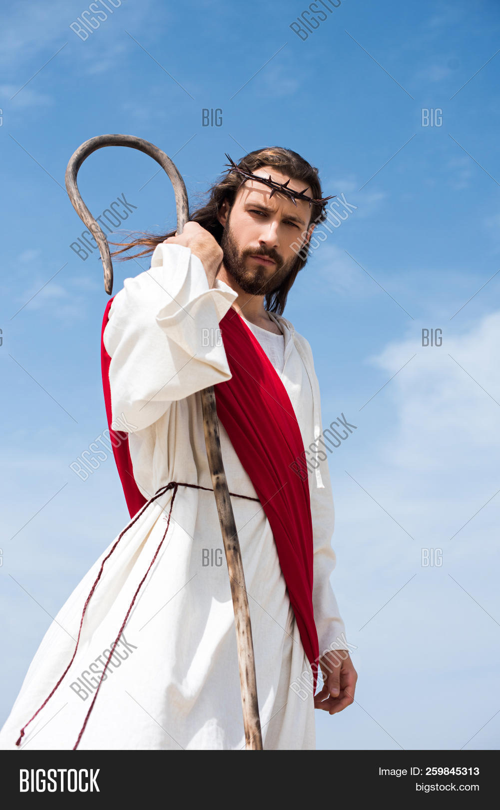 Low Angle View Jesus Image & Photo (Free Trial) | Bigstock