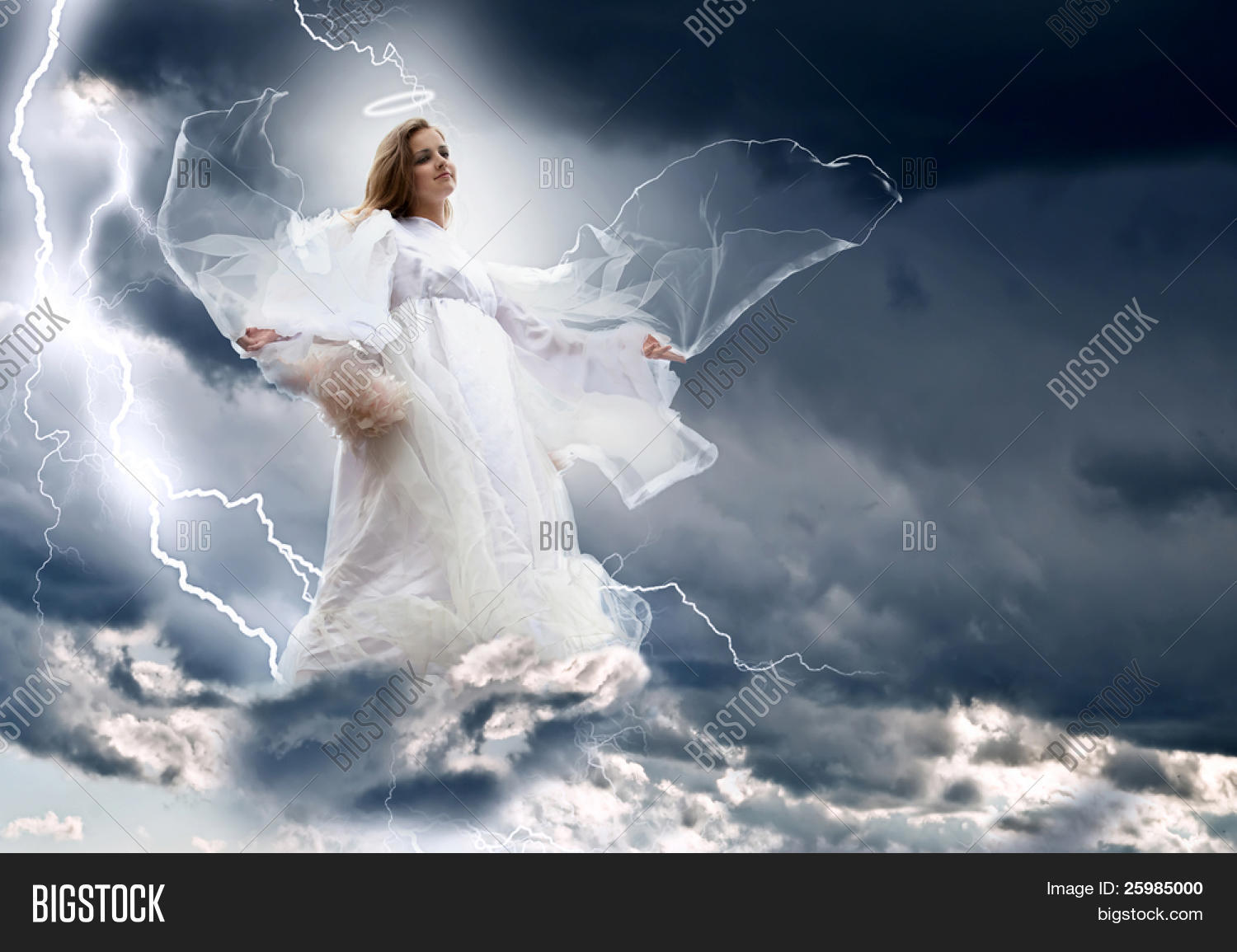 Angel Sky Storm Image & Photo (Free Trial) | Bigstock