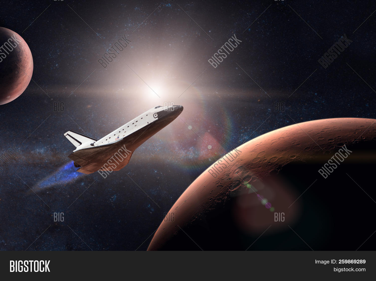 Space Shuttle Taking Image & Photo (Free Trial) | Bigstock