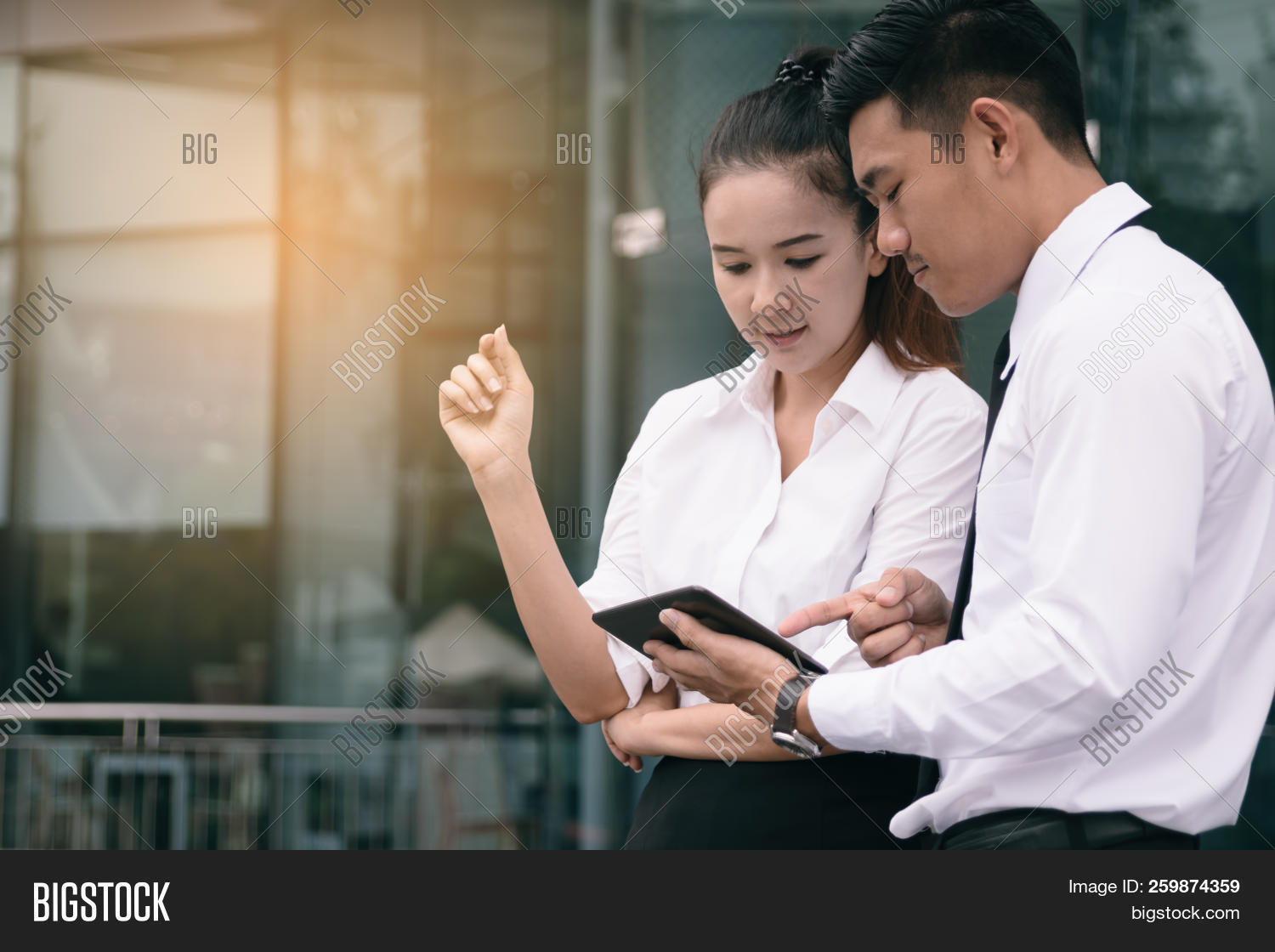Two People Looking Image & Photo (Free Trial) | Bigstock