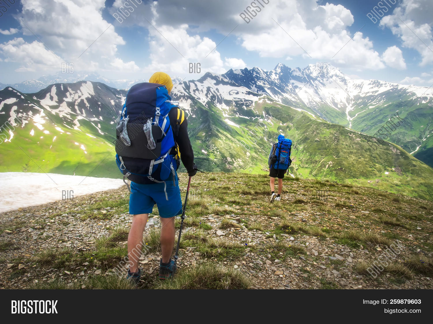 Hiking Trail Tourists Image & Photo (Free Trial) | Bigstock
