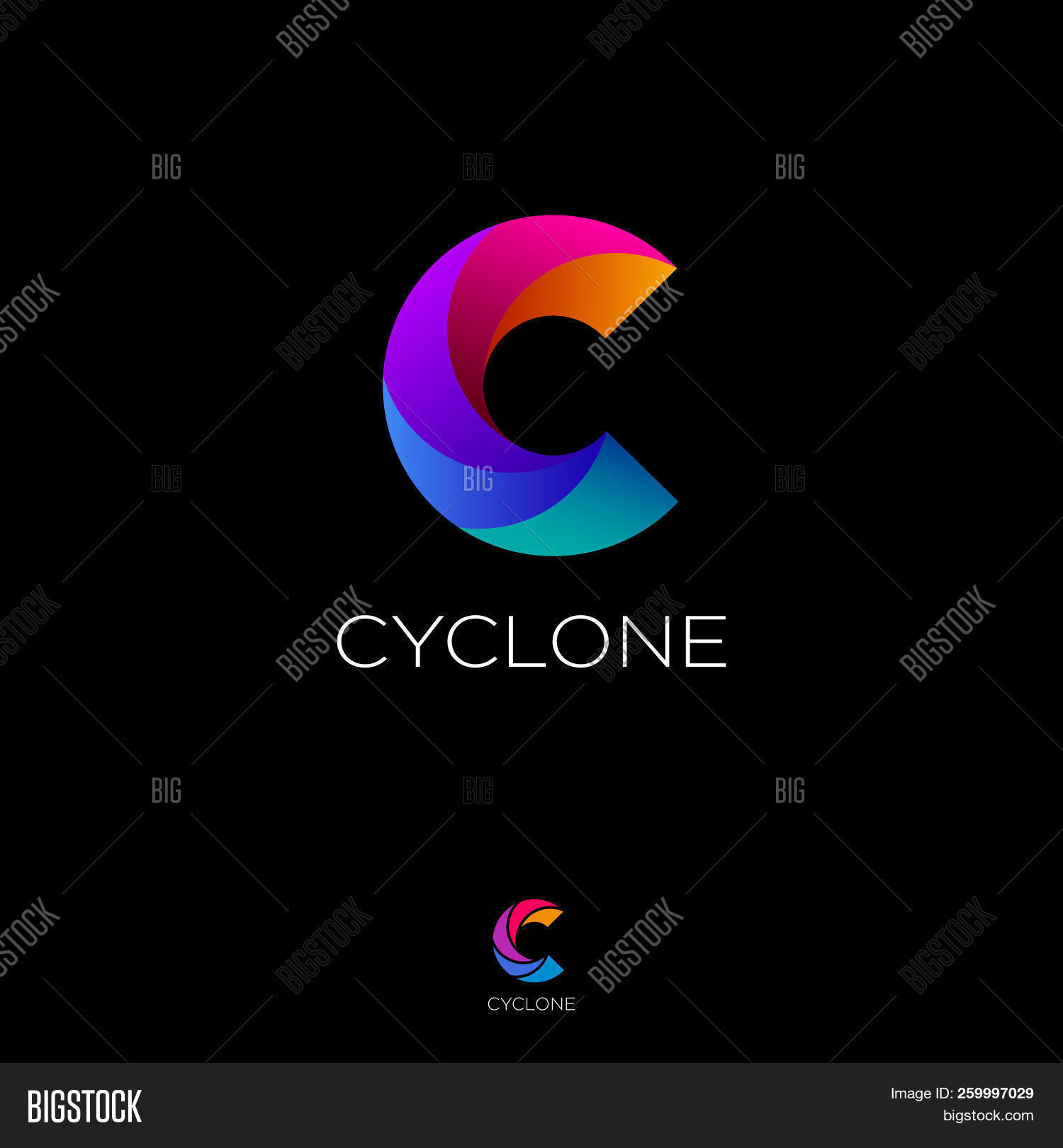 C Letter Monogram. C Vector & Photo (Free Trial) | Bigstock