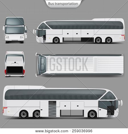 Realistic White Coach Image & Photo (Free Trial) | Bigstock