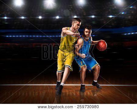 Two Basketball Players Image & Photo (Free Trial) | Bigstock