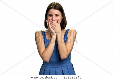 Girl Crying Hands Image & Photo (Free Trial) | Bigstock