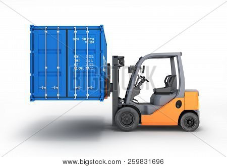 Forklift Handling Image & Photo (Free Trial) | Bigstock
