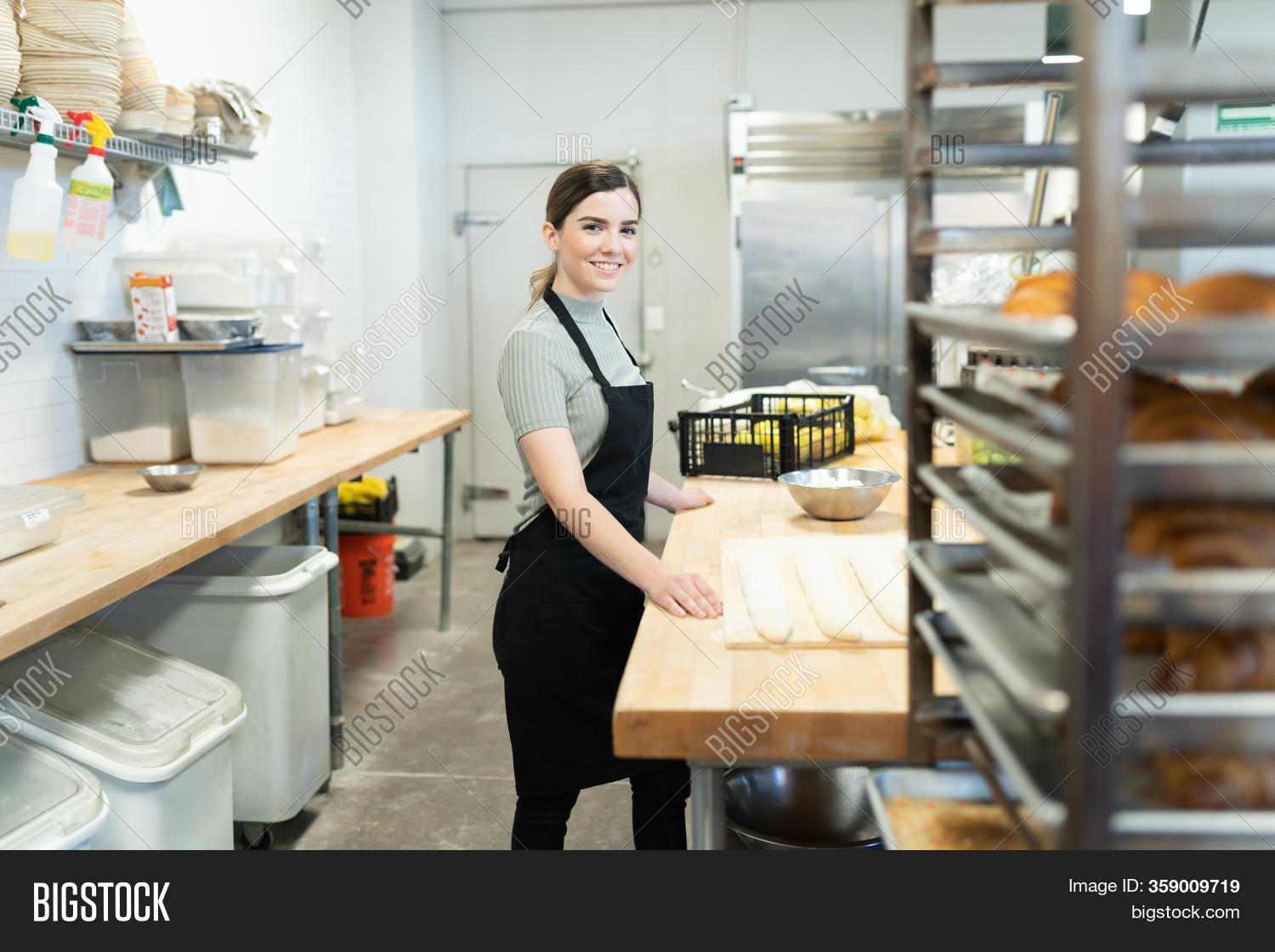 Portrait Female Baker Image & Photo (Free Trial) | Bigstock