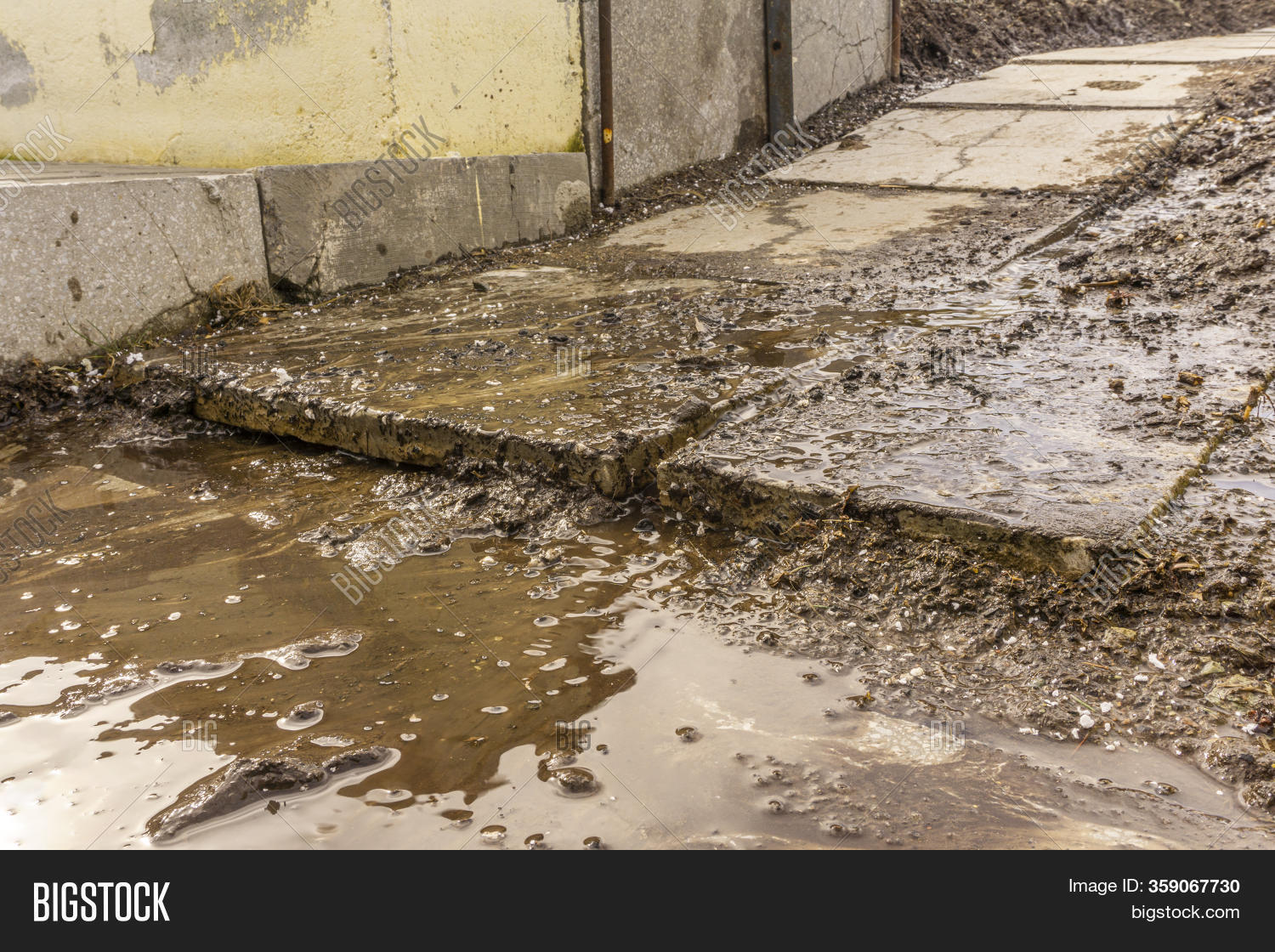 Muddy Stream Runs Over Image & Photo (Free Trial) | Bigstock