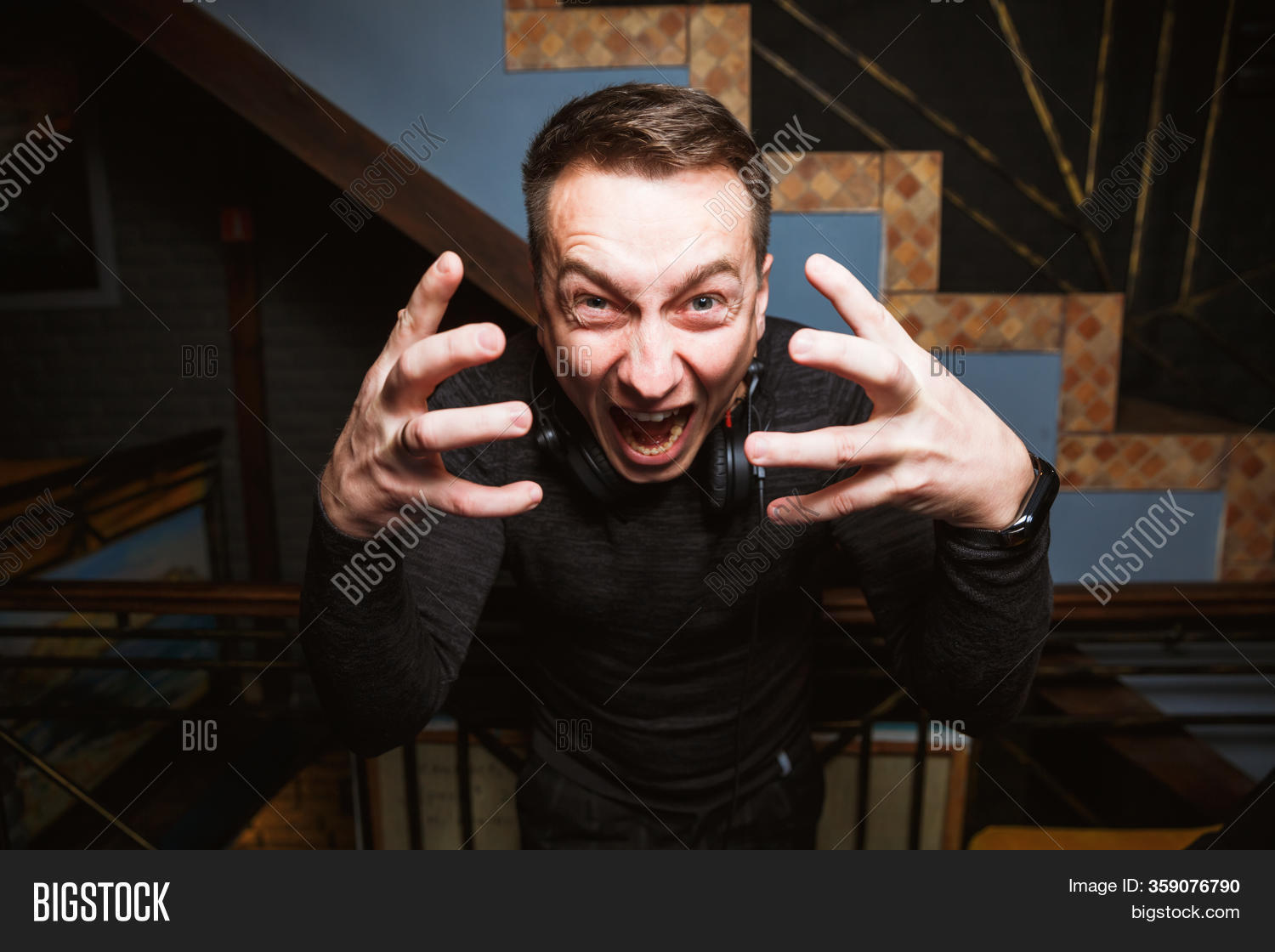Face Man Emotions. Image & Photo (Free Trial) | Bigstock