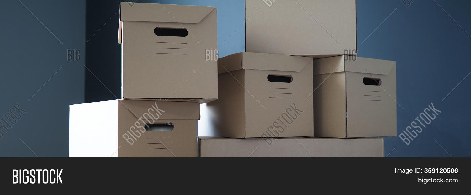 Pile Carton Boxes Image & Photo (Free Trial) | Bigstock