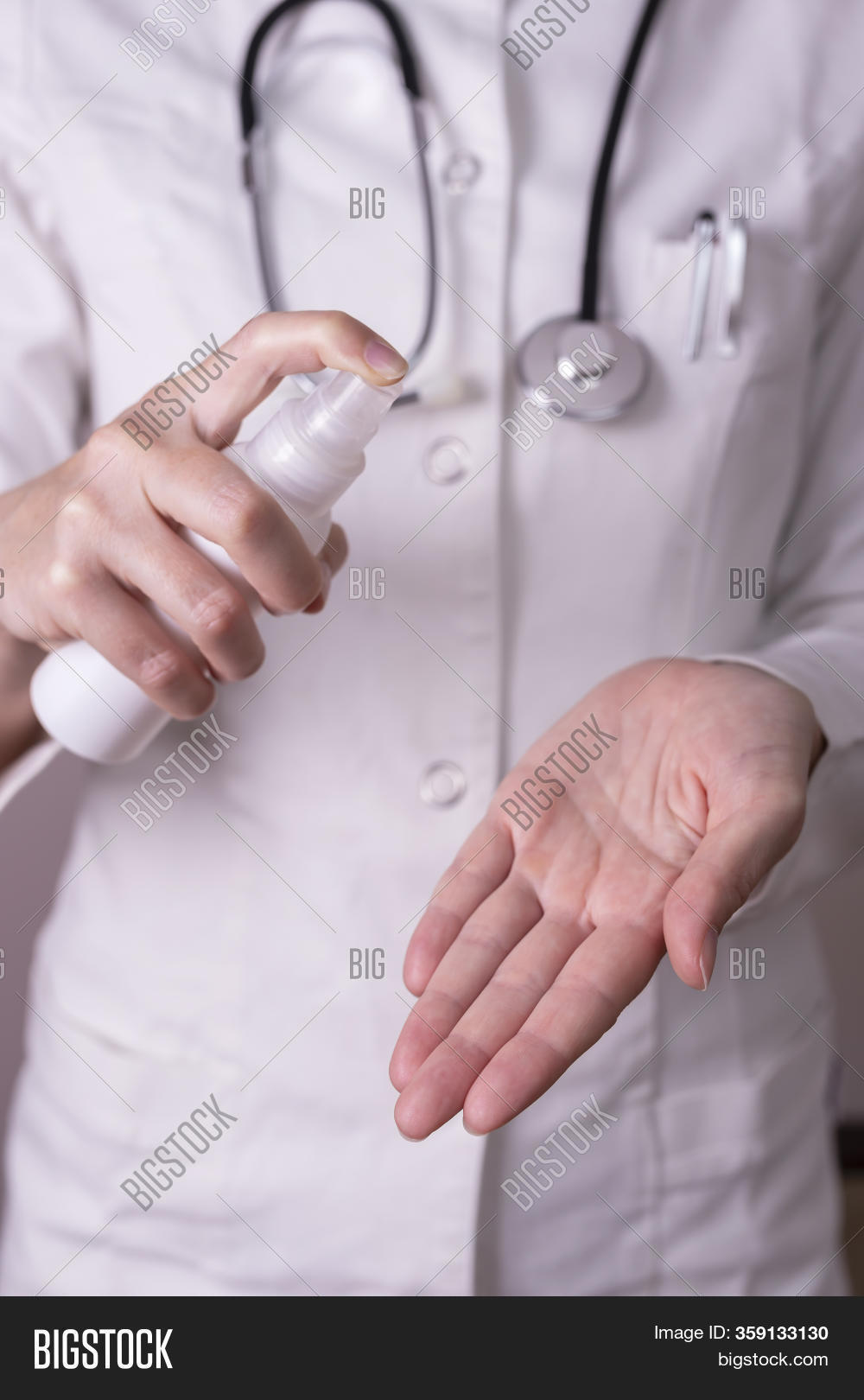 Detail Doctor Spraying Image & Photo (Free Trial) | Bigstock