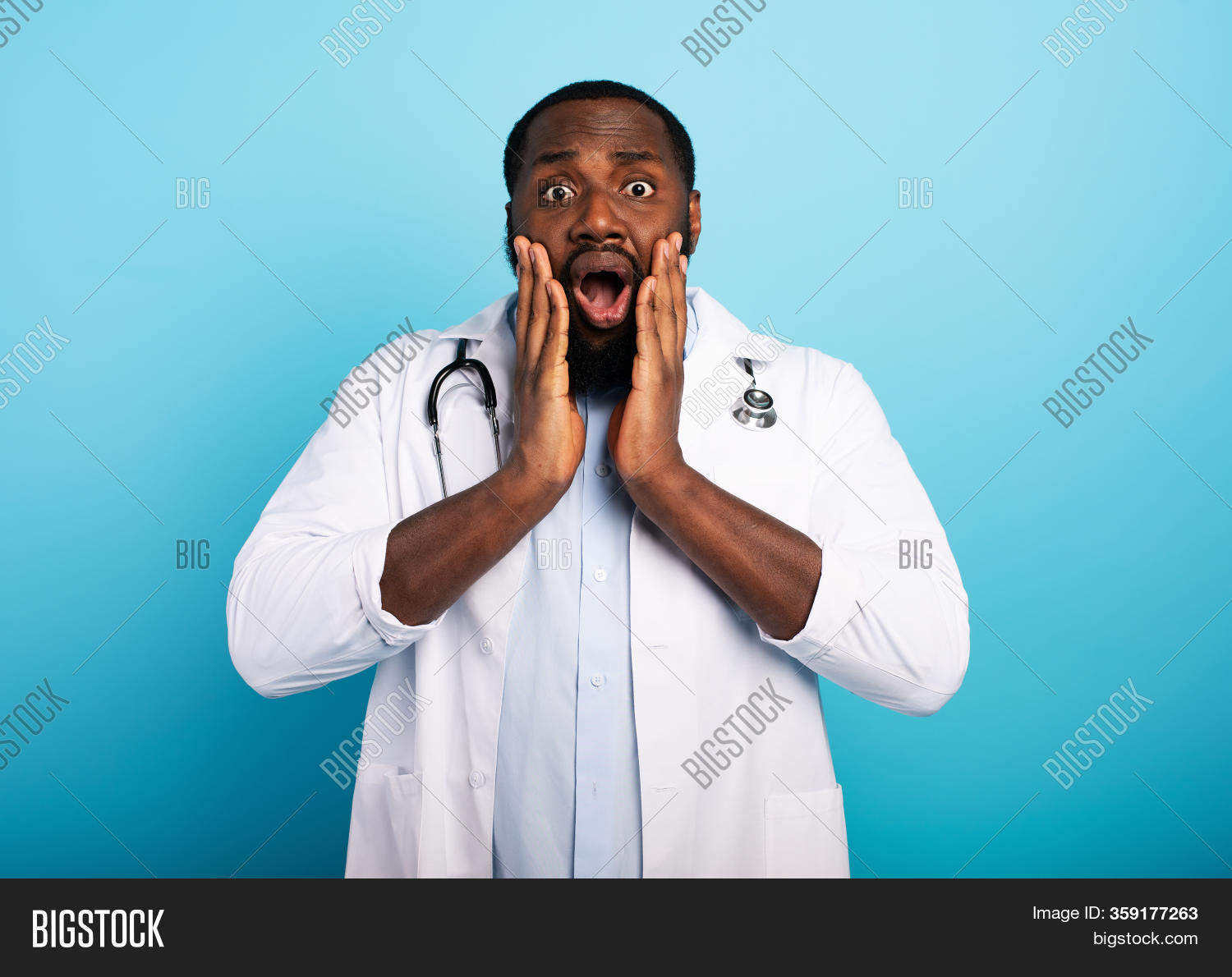 Scared Doctor Face Image & Photo (Free Trial) | Bigstock