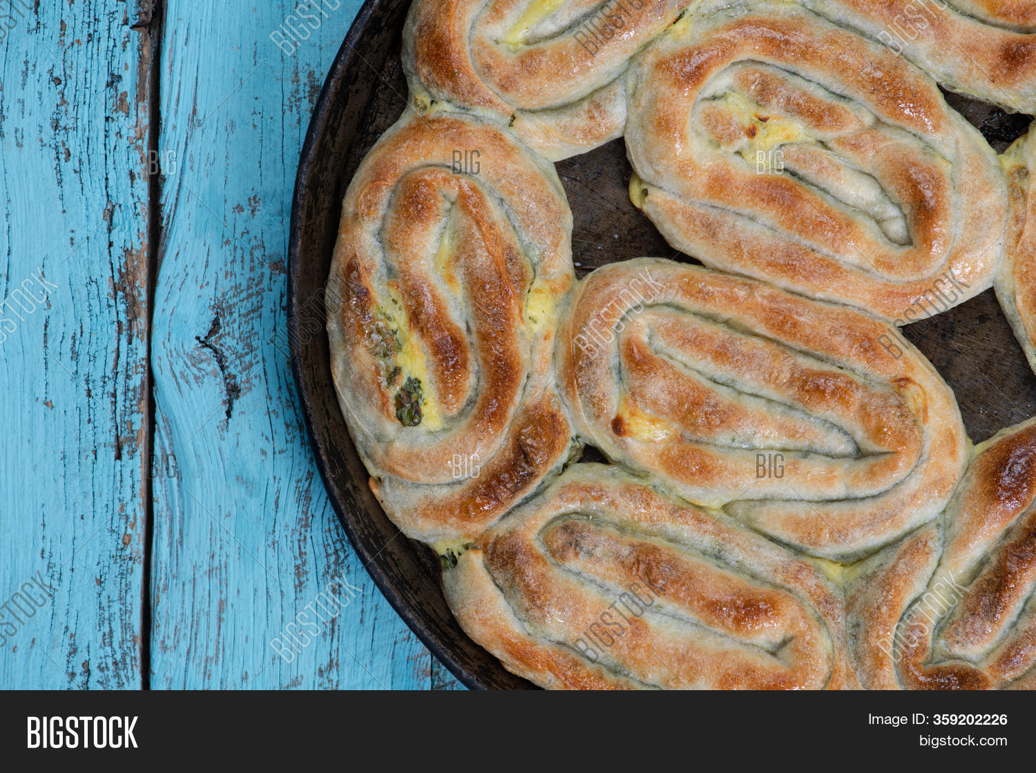 Burek Pie Rustic Image & Photo (Free Trial) | Bigstock