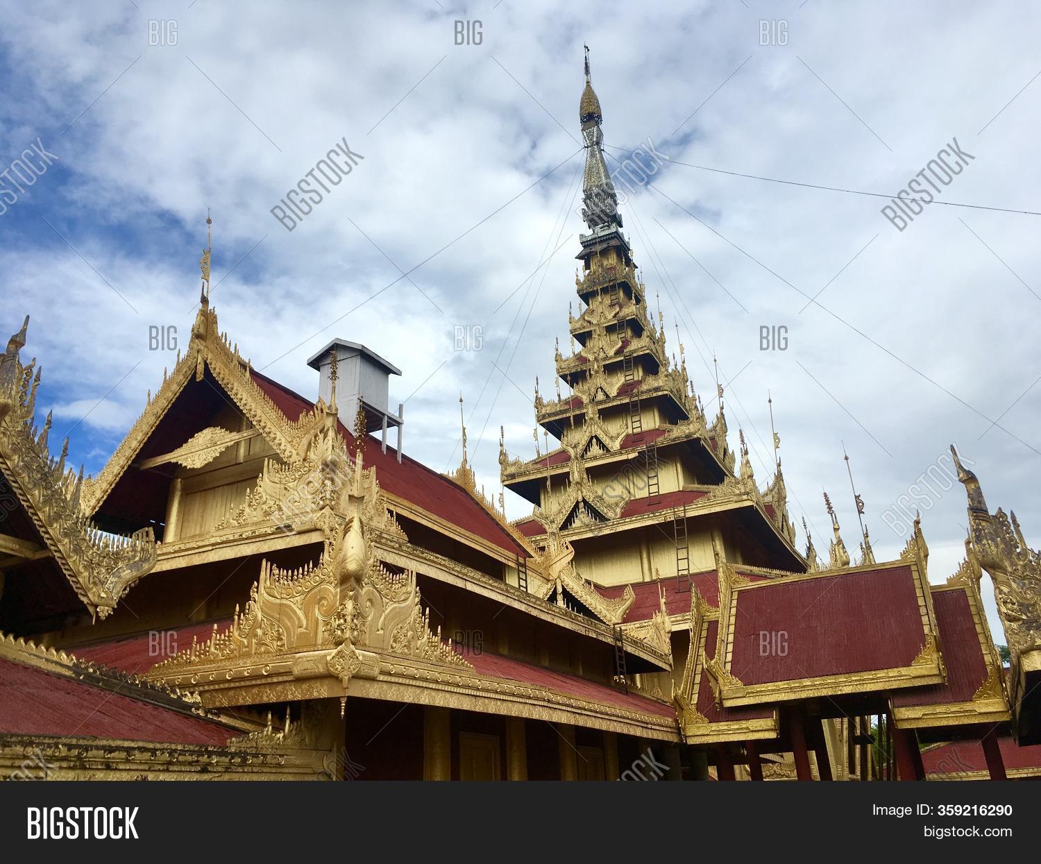 Exterior Roof Mandalay Image & Photo (Free Trial) | Bigstock
