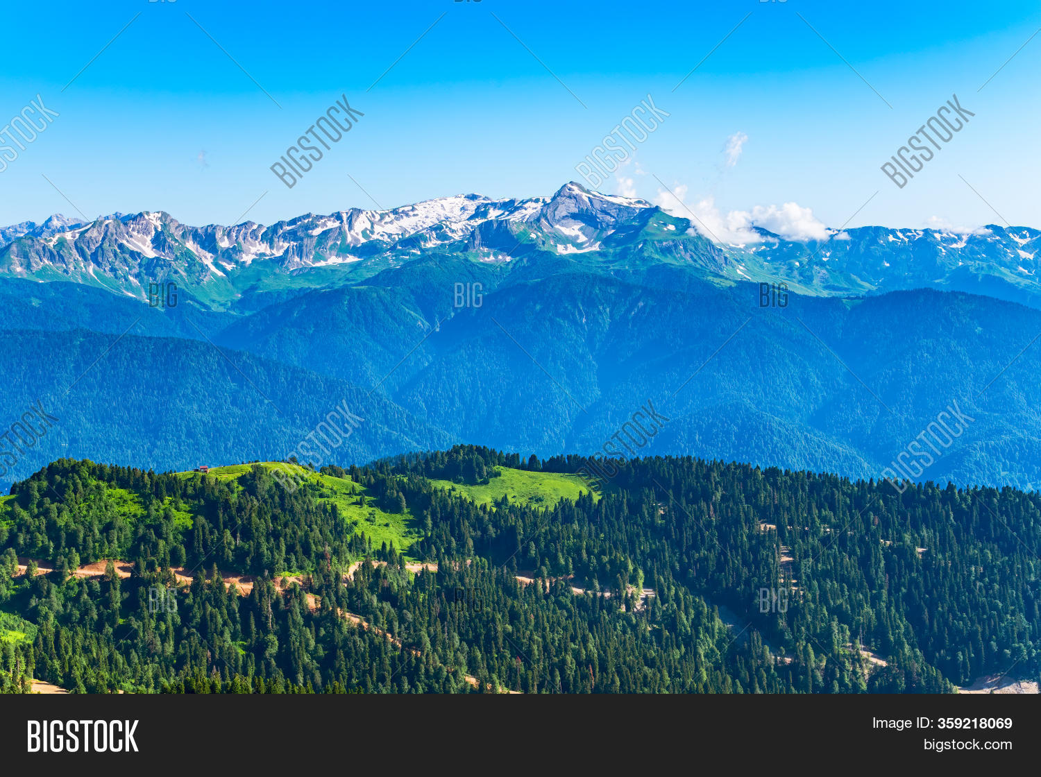 Green Mountain Ridges Image & Photo (Free Trial) | Bigstock
