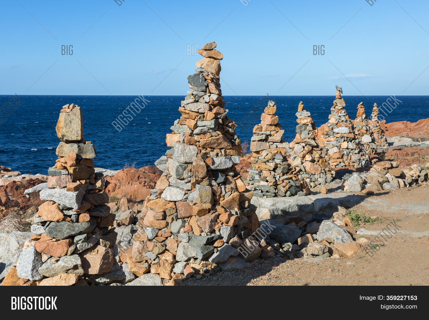 Stones Piled On Each Image & Photo (Free Trial) | Bigstock