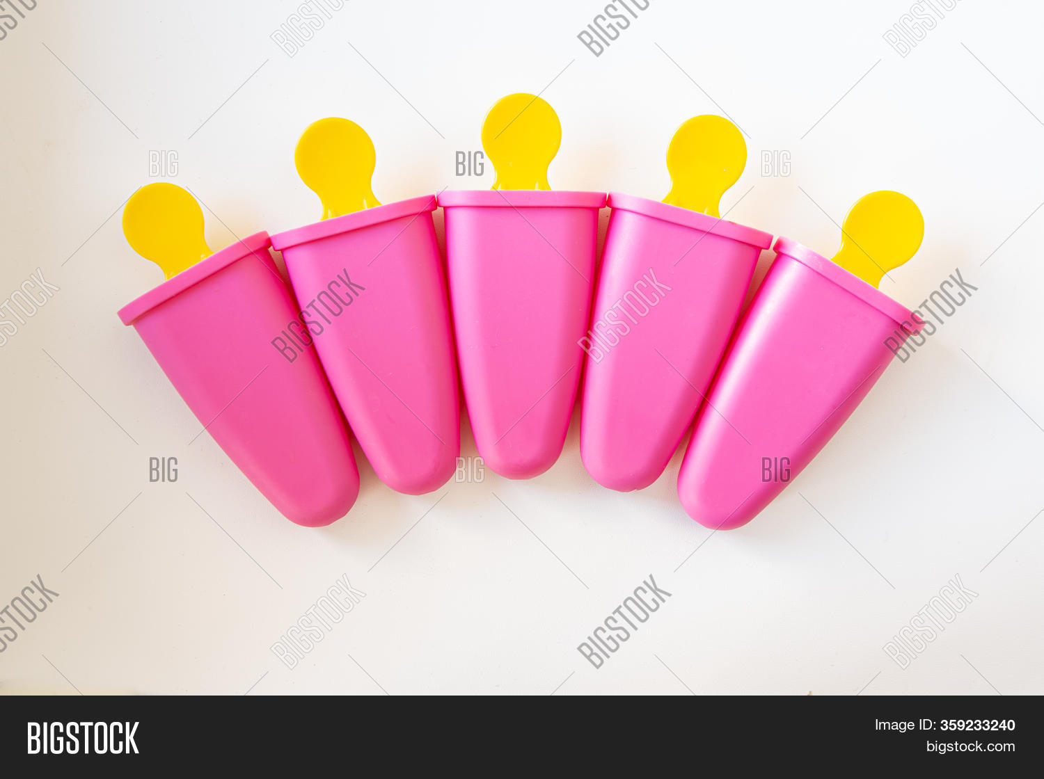 Pink Ice Cream Tins Image & Photo (Free Trial) | Bigstock