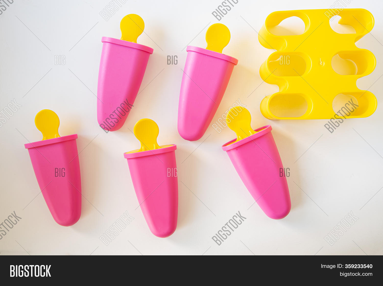 Pink Ice Cream Tins Image & Photo (Free Trial) | Bigstock